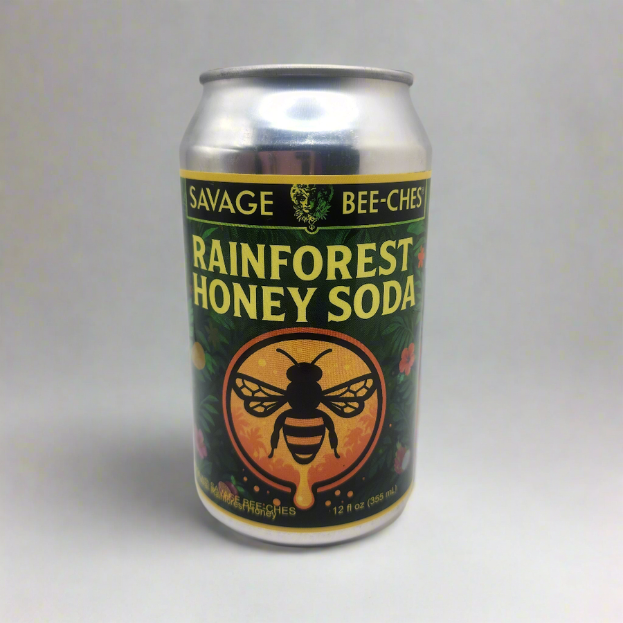 Rainforest Honey Soda | Sparkling Honey Beverage by SAVAGE BEE-CHES ...