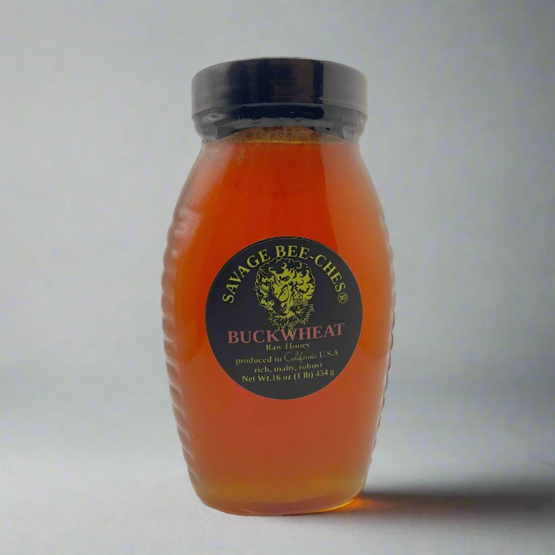 CALIFORNIA BUCKWHEAT HONEY | SAVAGE BEE-CHES®